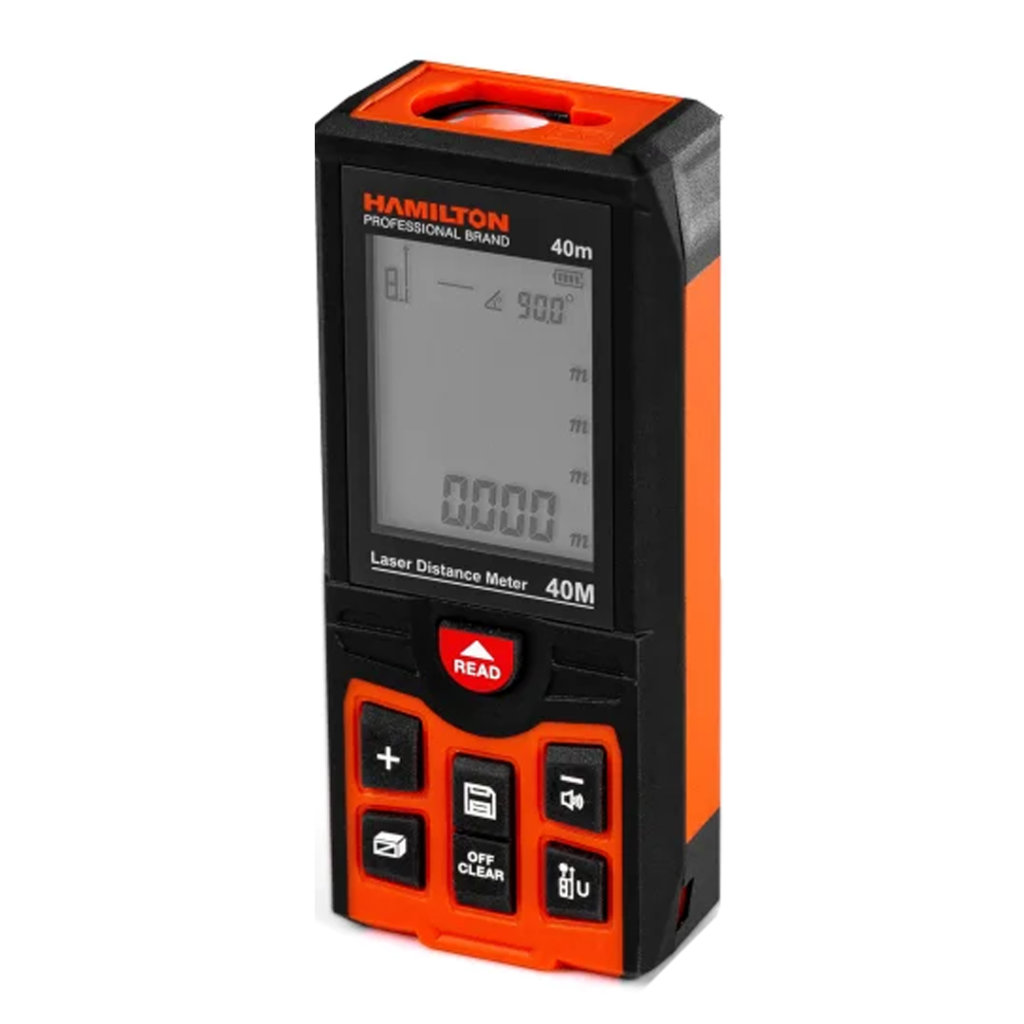Medidor de Distancias Laser 40 Mts – MD40 – HAMILTON – MAQUITOOLS